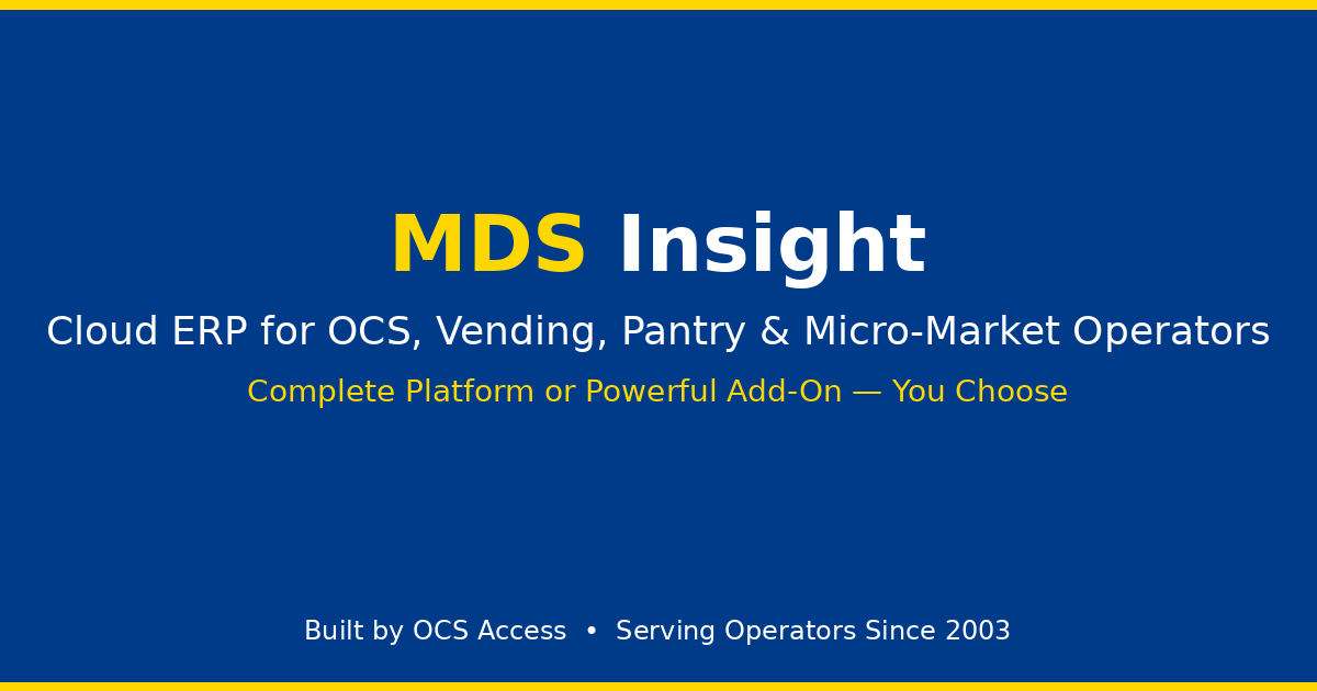 Features - MDS Insight